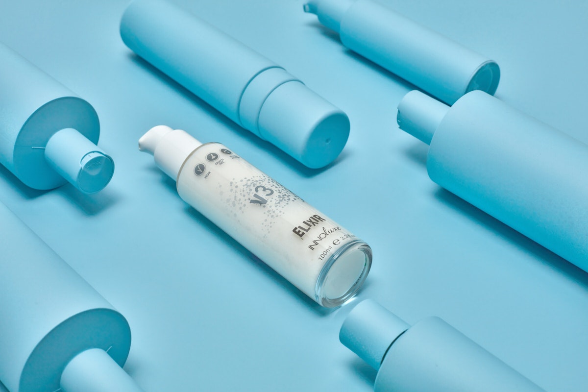 INNOluxe | Our latest V3 products on colourful backgrounds