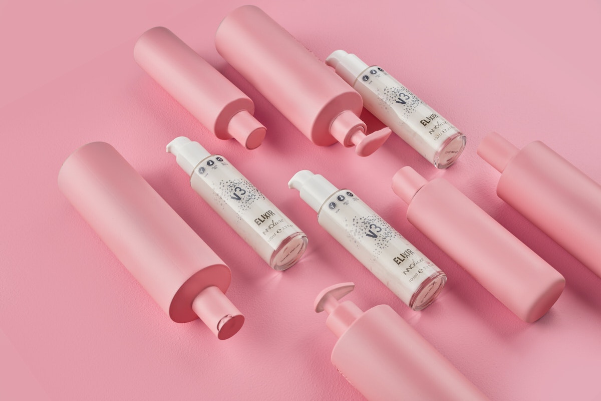 INNOluxe | Our latest V3 products on colourful backgrounds